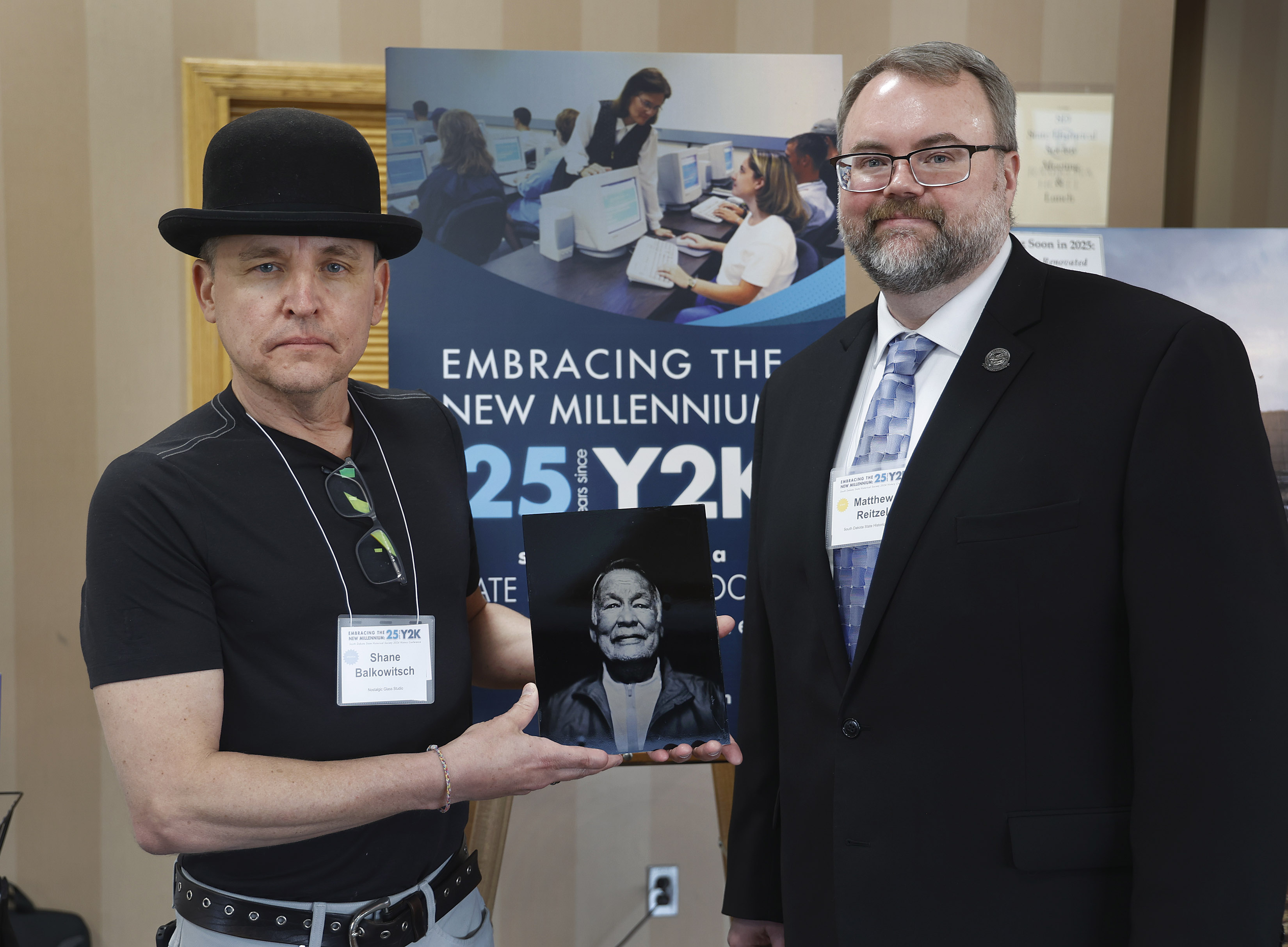 Portrait Photo of Billy Mills donated to South Dakota State Archives - News