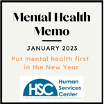 Put mental health first in the New Year: January Mental Health Memo - News