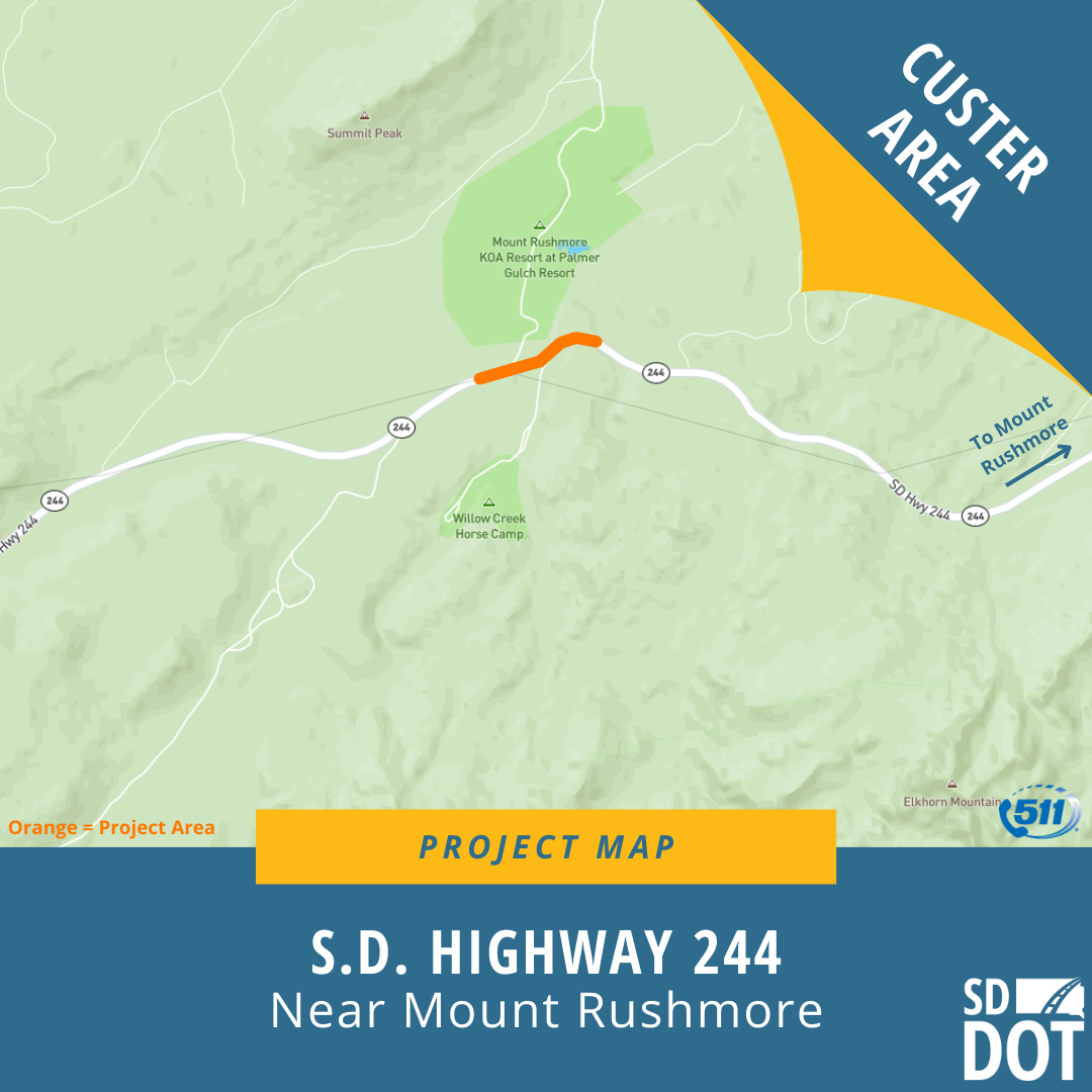 S.D. Highway 244 Scheduled to Reopen to Traffic near Keystone - News